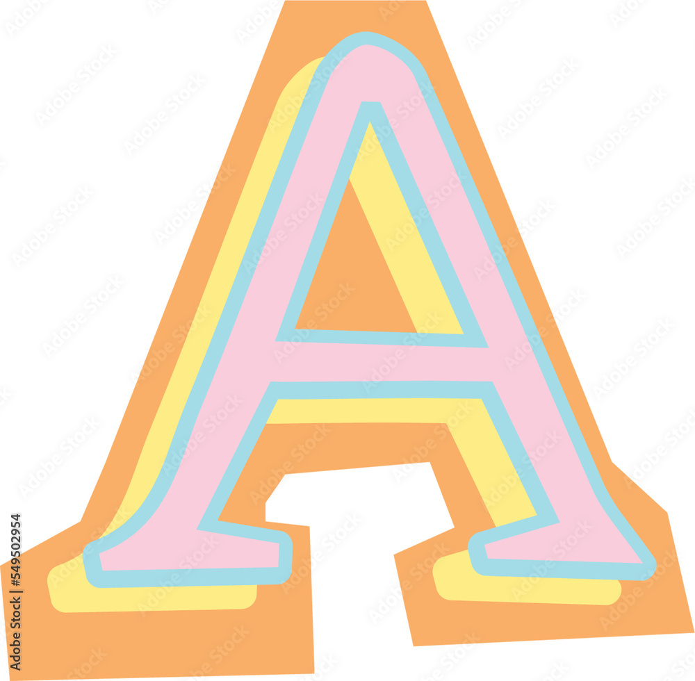 Magazine Cutout Alphabet Letter A, Ransom Note Letter A, Uppercase ...
