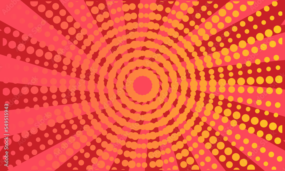 Red gradient sunburst background.Abstract texture with sun bursts and ...