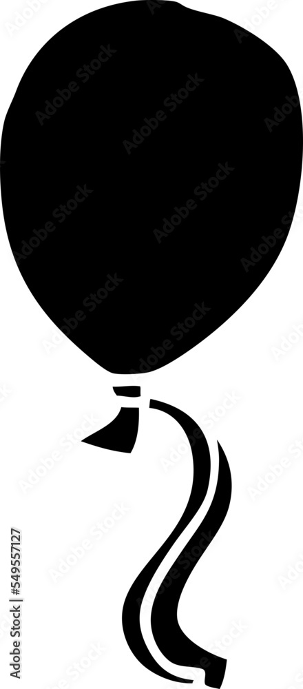 outline cartoon red balloon Stock Vector | Adobe Stock