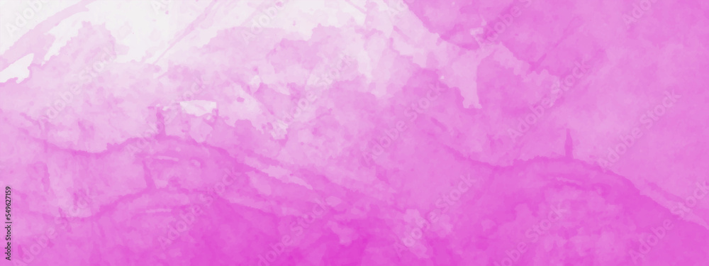Pink watercolor background painting with abstract pink watercolor paper ...