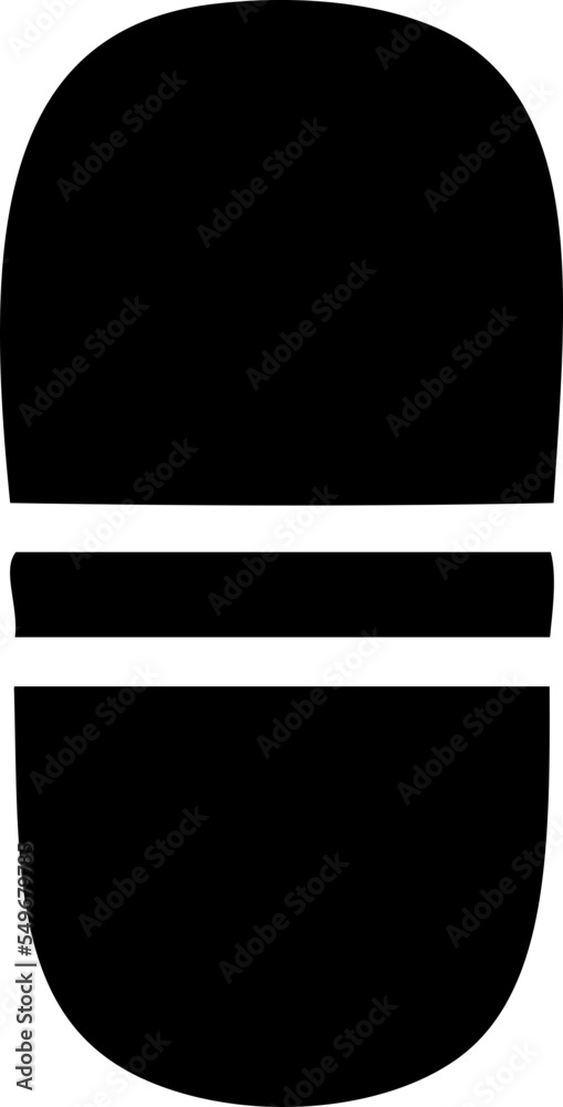 outline cartoon of a retro microphone Stock Vector | Adobe Stock