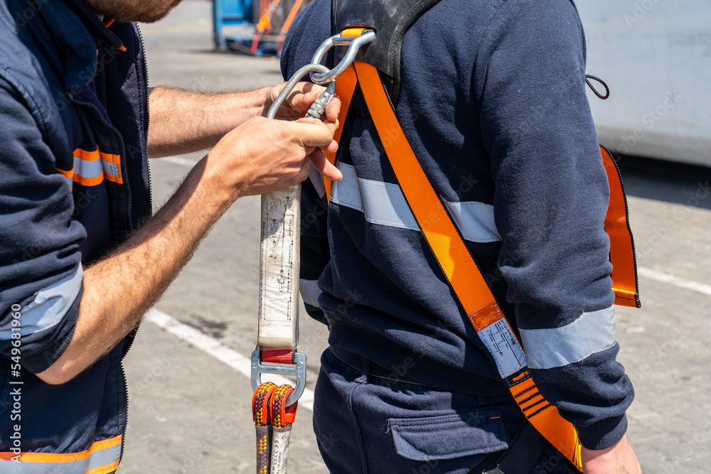 Industrial occupational safety and health practices. Safety body ...