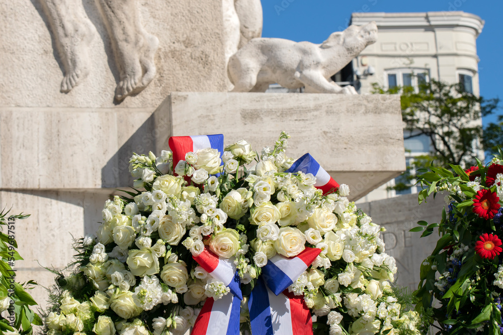 The Remembrance Of The Dead Statue On The 4th Of May At Amsterdam The ...