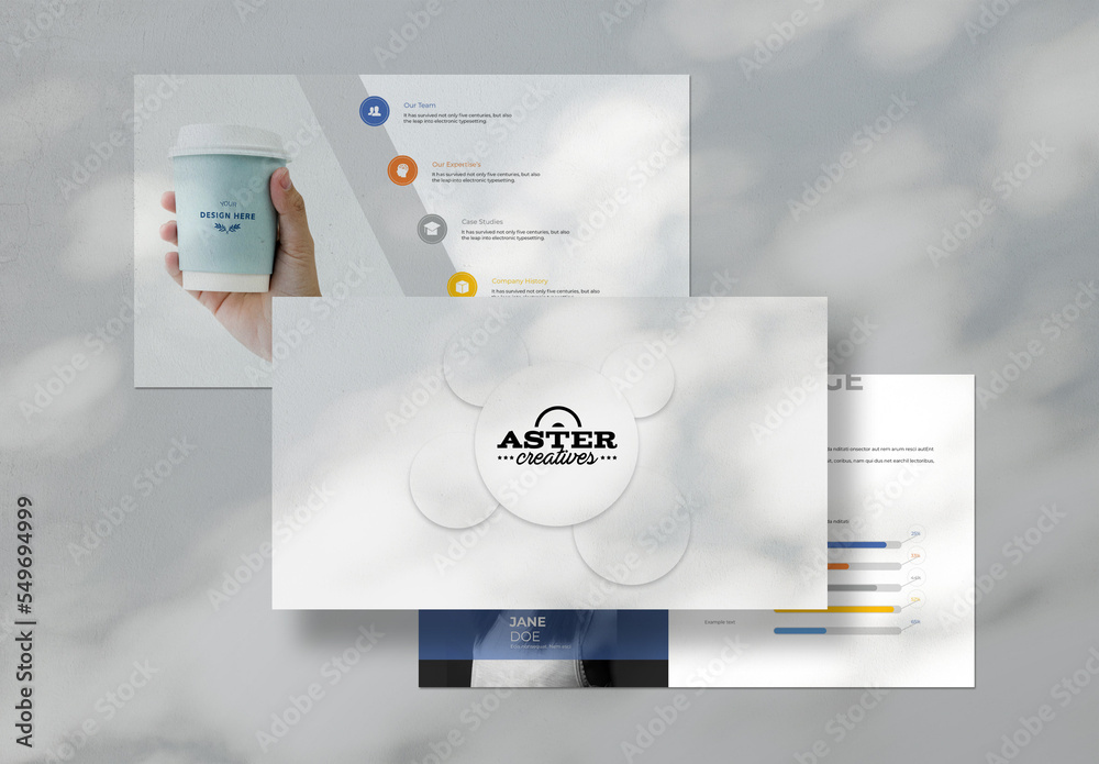Creative Clean Presentation Template Stock Template | Adobe Stock