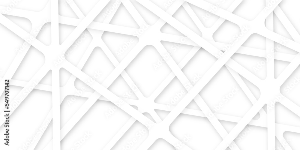 Abstract of white architectural structure pattern, Concept of future ...