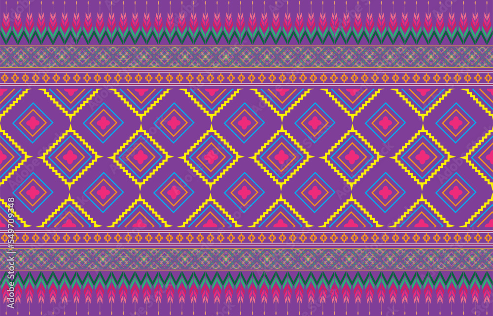 Gypsy pattern tribal ethnic motifs geometric vector background. Doodle ...