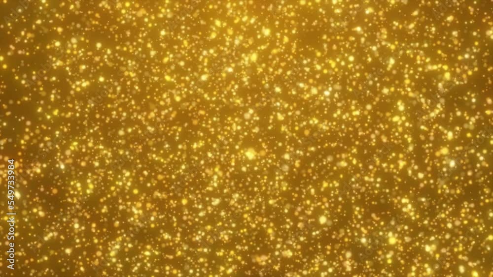 Glitter Particle Falling Background. Glowing Particle Falling And Flickering, Magic Shining ...