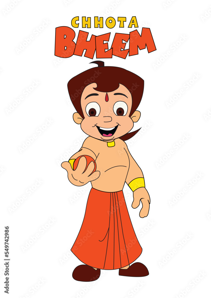 Chhota Bheem Stock Vector | Adobe Stock