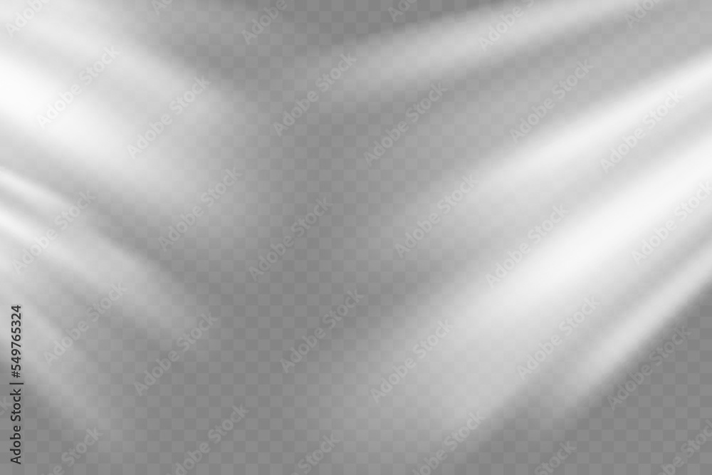 Sunlight a translucent special design of the light effect.Isolated ...