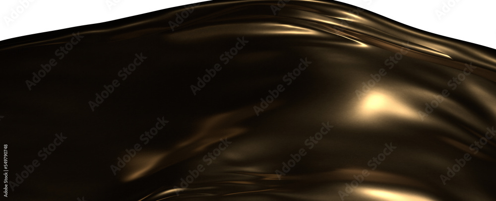 gold cloth, luxury smooth golden background, wave Stock Illustration ...