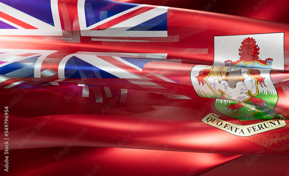 Bermuda national flag Stock Illustration | Adobe Stock