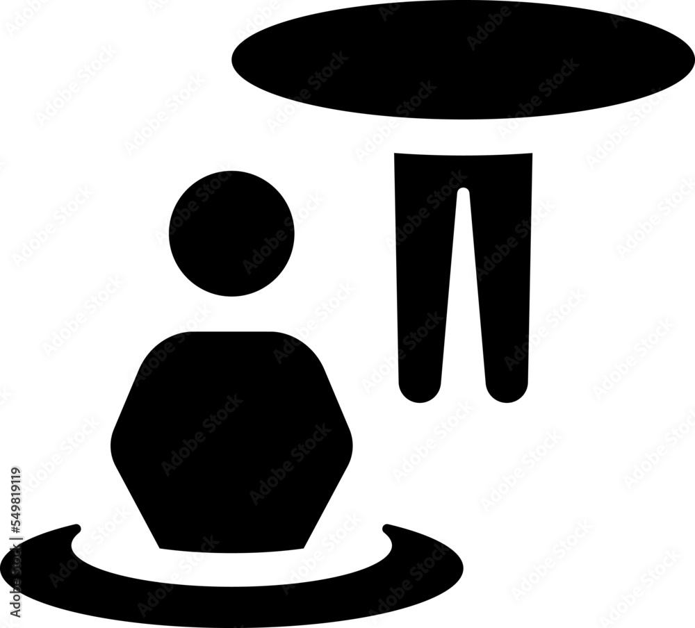 Portal teleport icon Stock Vector | Adobe Stock