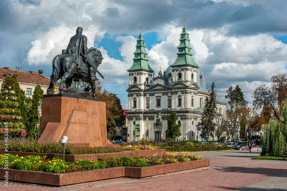 Ternopil, Ukraine - 07 October, 2020: Cathedral of the Immaculate ...