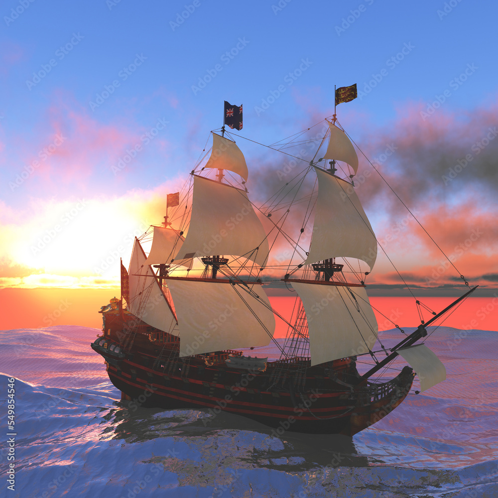 Prince William Ship - The HMS Prince William was originally a 64-gun ...