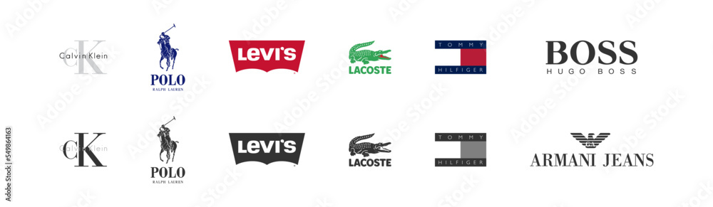 Top Designer Brand Logos