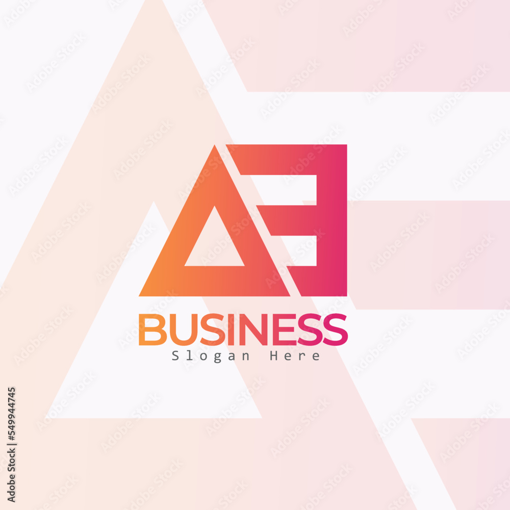 Creative Letter A And B Logo design, Gradient Color With Creative ...