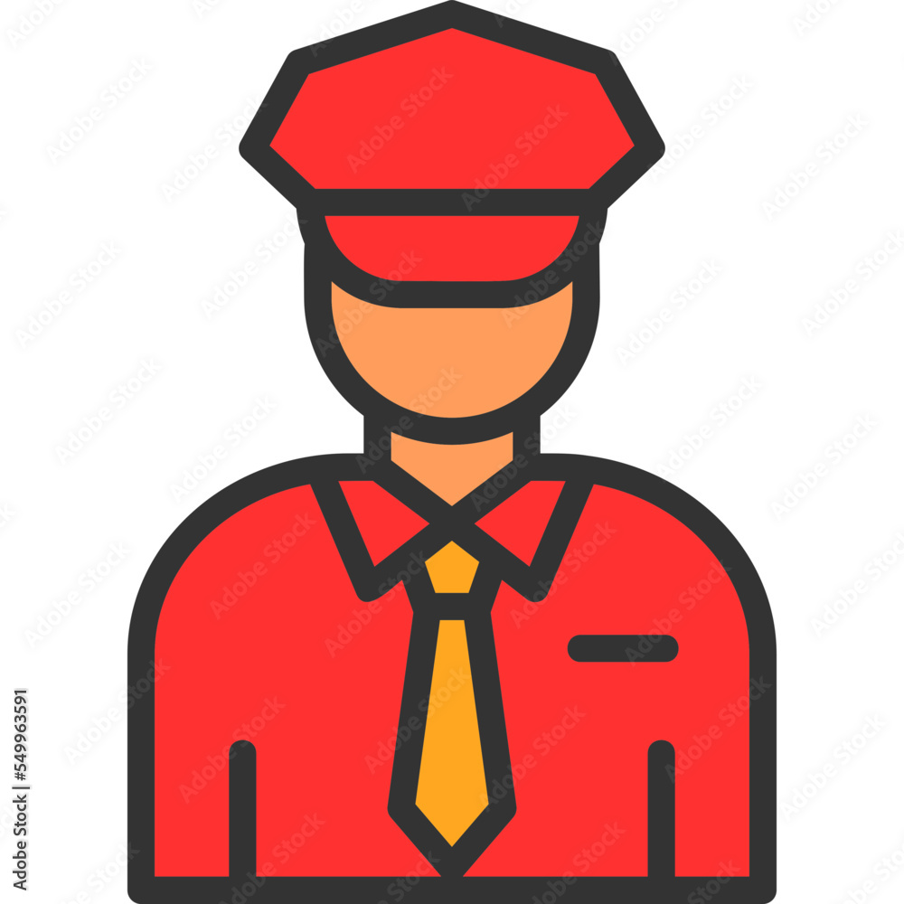 Security Guard Clipart Icon