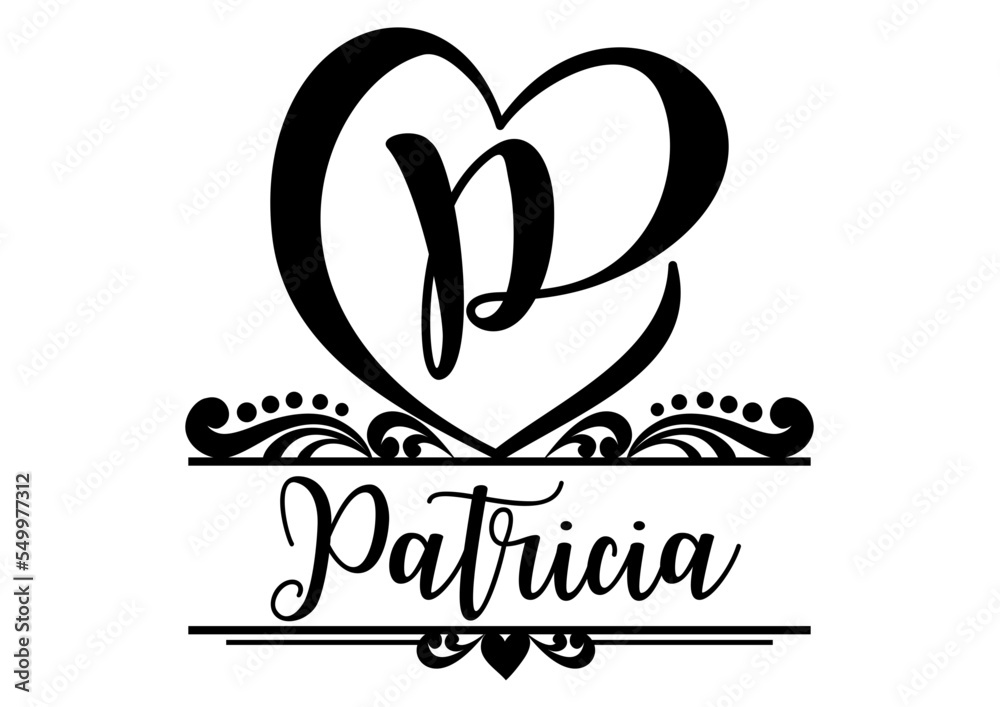 Matching family name Patricia svg and png files for tshirt print Stock ...