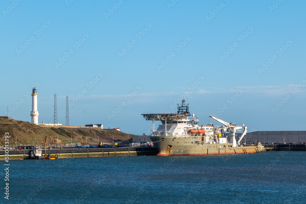 25 November 2022. Aberdeen, Scotland. This is the Boka Atlantis ...