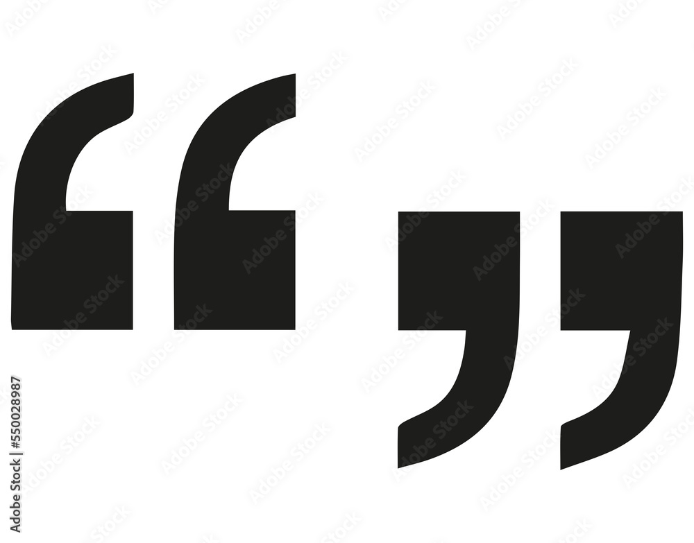 Quotation marks symbol. png Quotation marks symbol. illustration on transparent background PNG ...