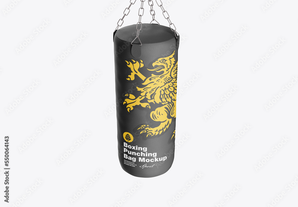 Punching Bag Mockup Stock Template | Adobe Stock