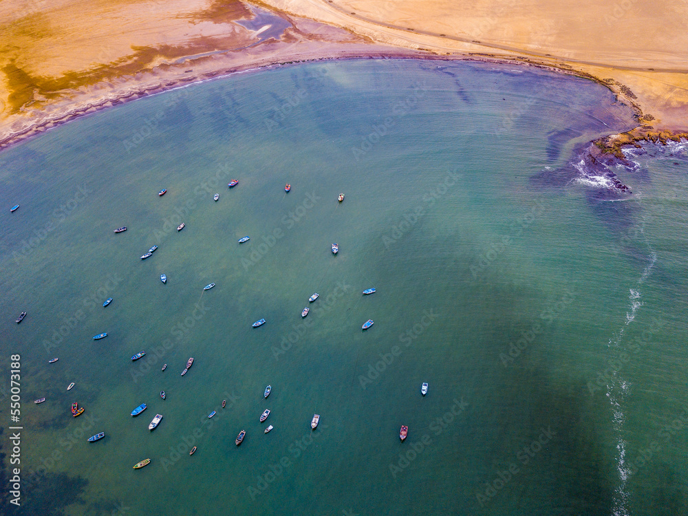 Paracas Nature Reserve (Reserva Nacional de Paracas), Peru Stock Photo ...