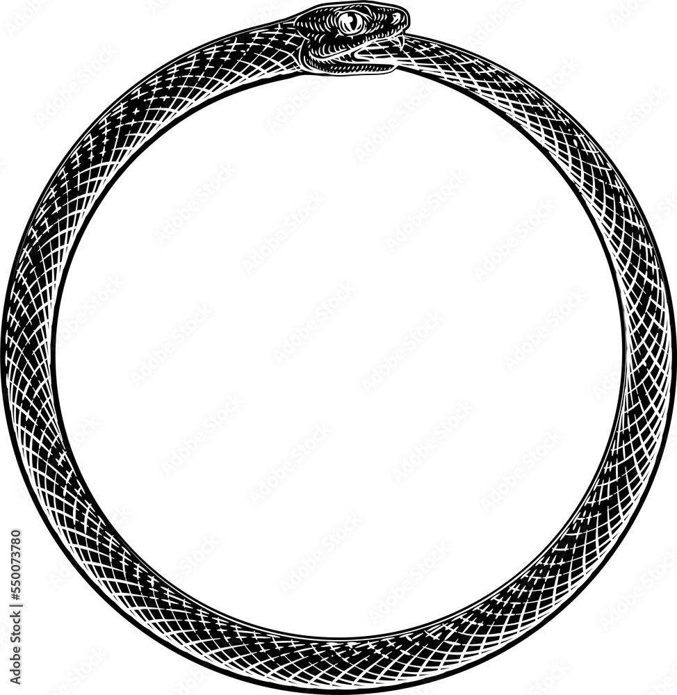 Ouroboros Uroboros Serpent Snake Vintage Woodcut Stock Illustration ... Ouroboros Uroboros Serpent Snake Vintage Woodcut Stock Illustration ...