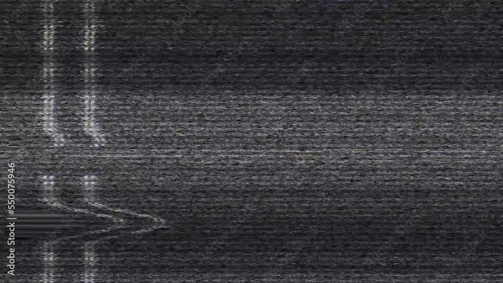 Retro Glitch Overlay Static Noise Texture Vhs Stock Video | Adobe Stock