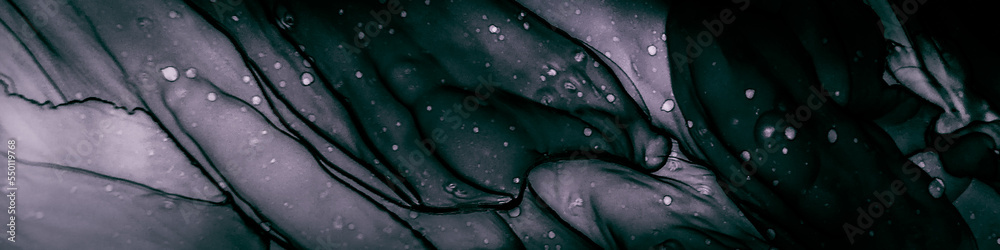 Silver Abstract Oil Paint. Alcohol Ink Abstract. Surf Abstract ...