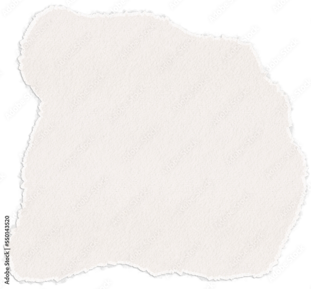 Beige torn paper with shadow. Torn sheet of paper. Torn paper ...