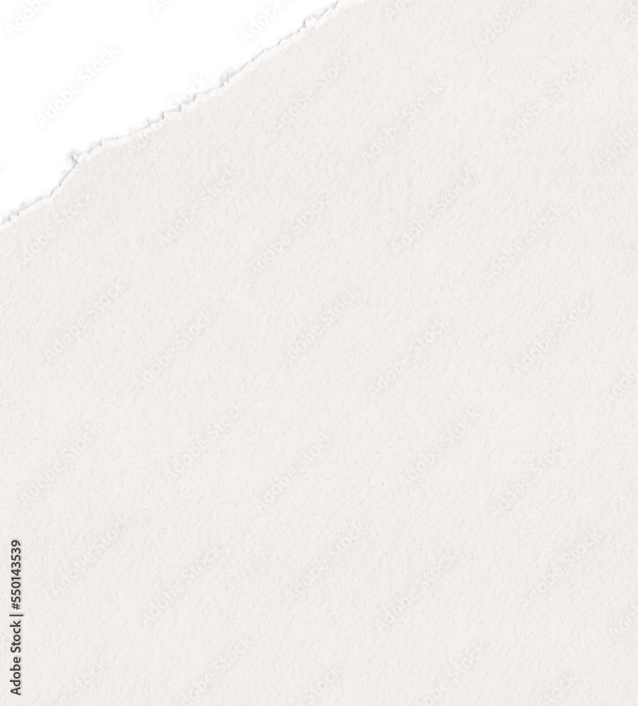 Beige torn paper with shadow. Torn sheet of paper. Torn paper ...