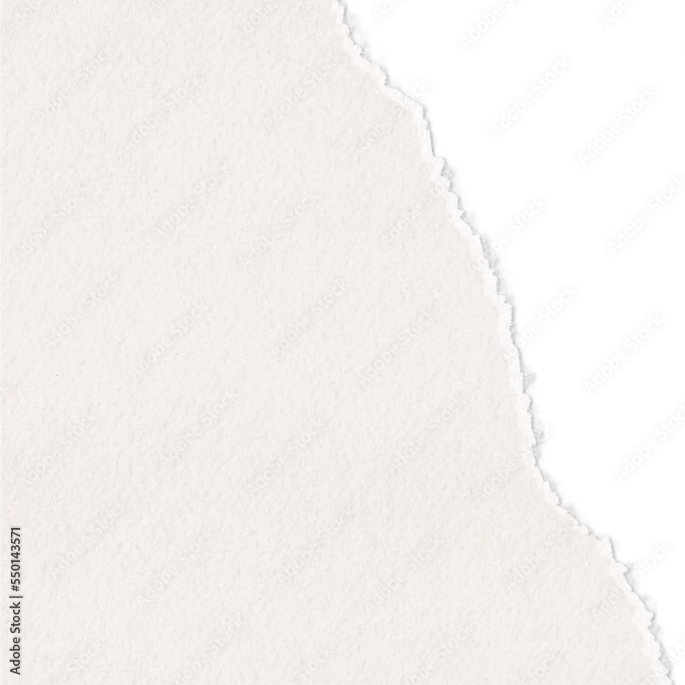 Beige torn paper with shadow. Torn sheet of paper. Torn paper ...