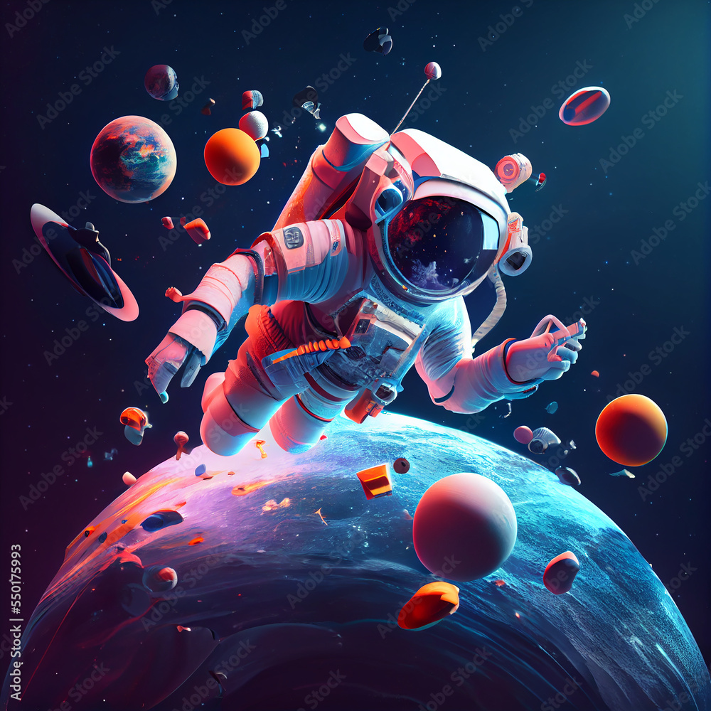 Cool Astronaut Render