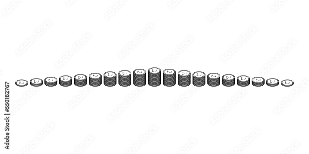 Oman Currency Icon Symbol, Omani Rial, OMR Sign. Vector Illustration ...