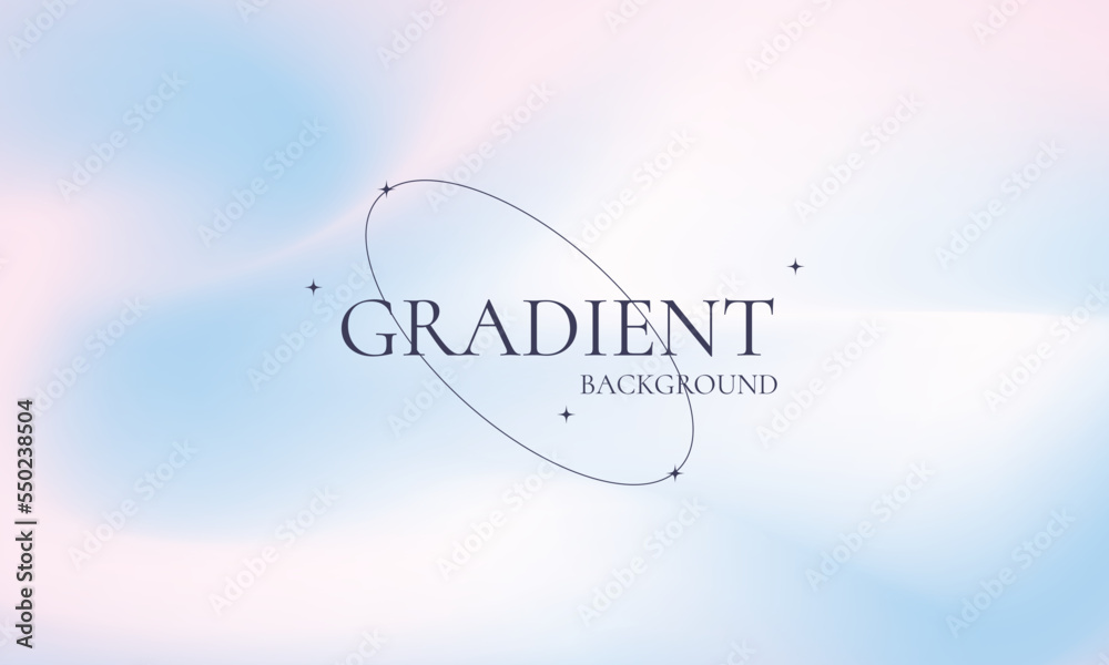 Minimalistic holographic gradient background. Trendy soft gradient in pastel colors. elegant ...