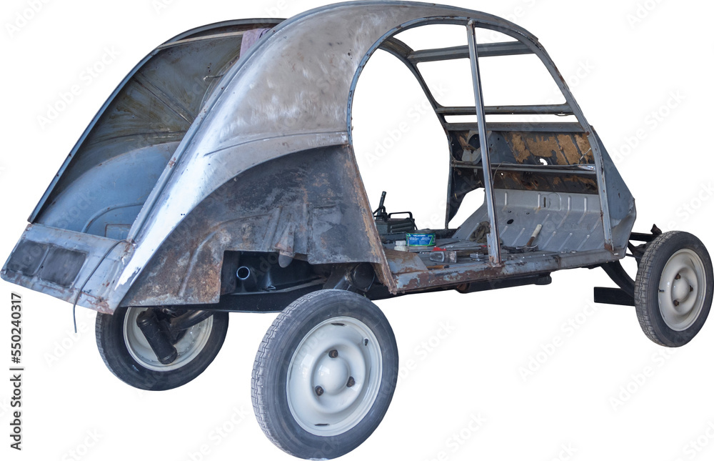 Isolated PNG cutout of a car wreck on a transparent background Stock ...