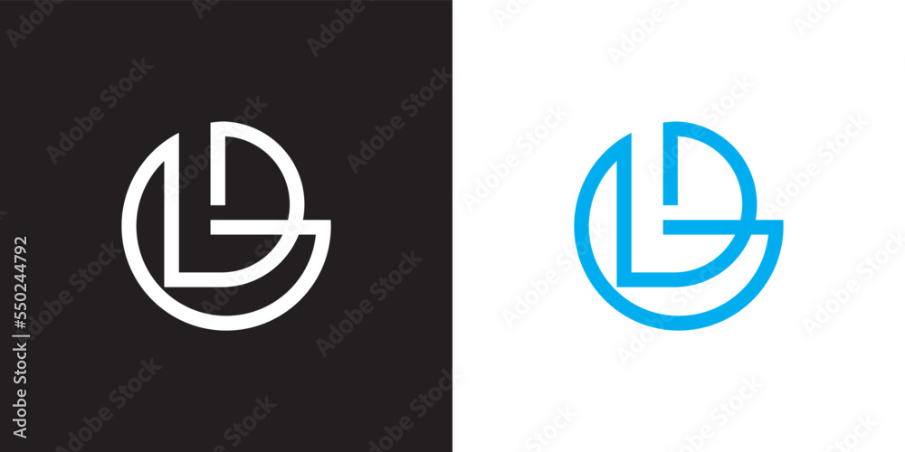 Minimal DG logo. Icon of a GD letter on a luxury background. Logo idea ...
