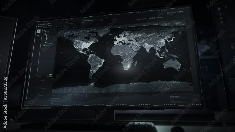 AI technology is inspecting the map of the world to gather secret data ...