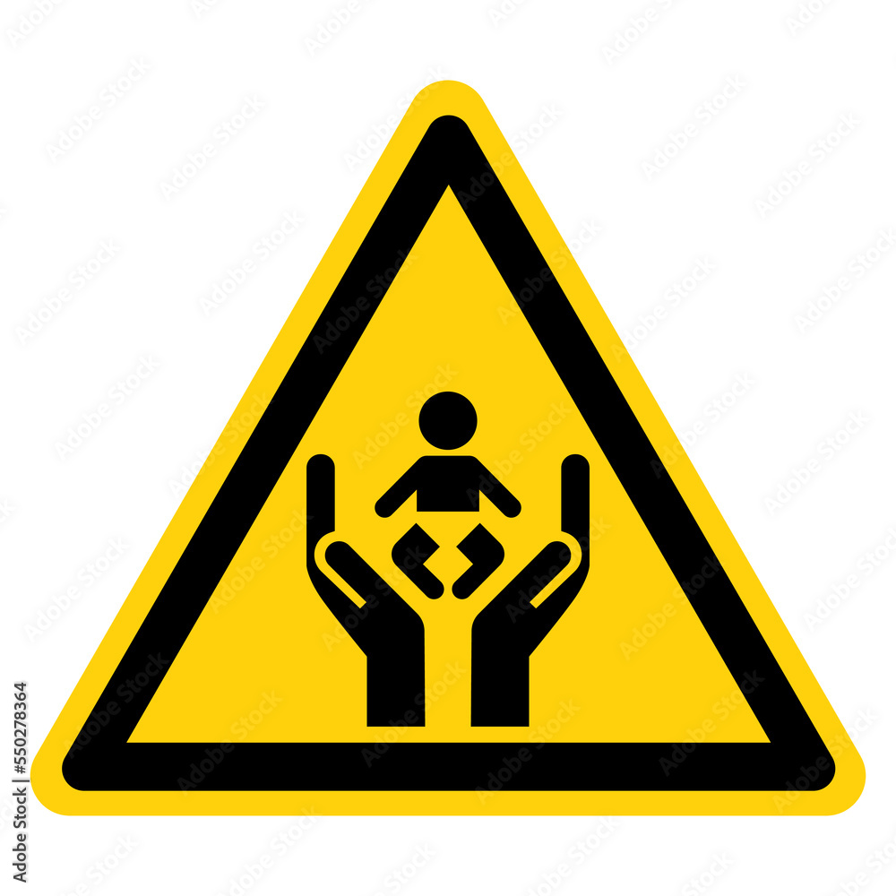 Child Care Center Symbol Sign, Vector Illustration, Isolated On White ...