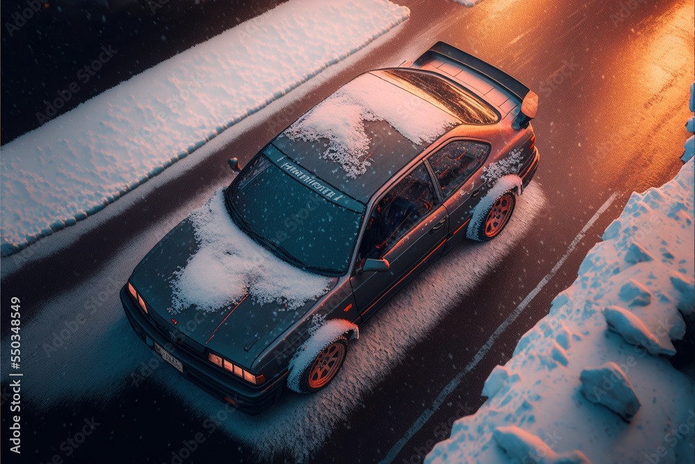 4K Car Wallpaper, landscape, realistic Stock Illustration | Adobe Stock