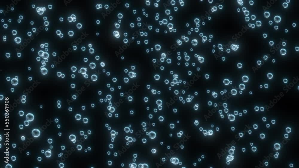 Water Bubbles Rising Effects. Rising Soap Bubbles,underwater And Bubble, Soap Bubble Flying ...