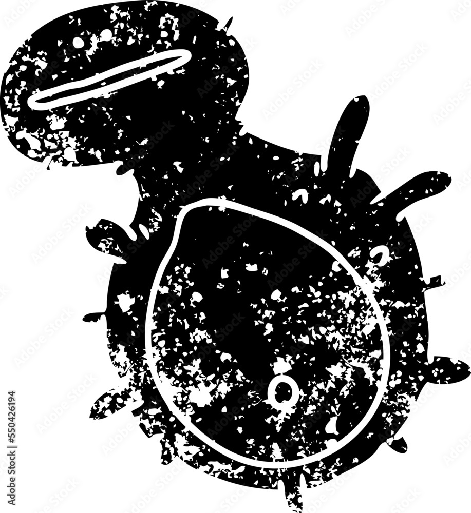 cartoon germ Stock Vector | Adobe Stock