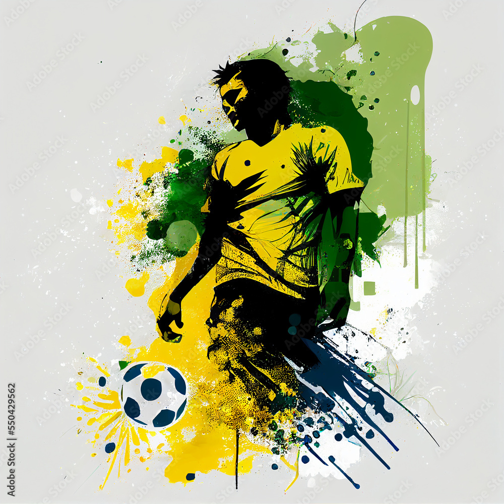 Brazilian Soccer Art