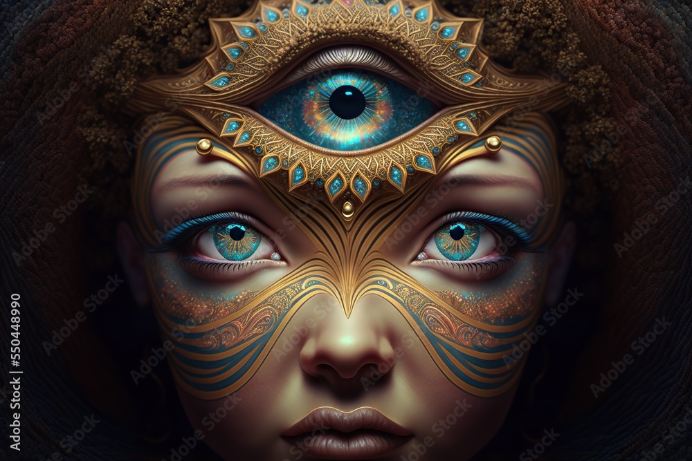 Pineal Gland Third Eye Art