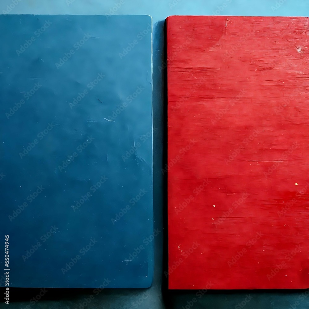 Red Vs Blue Blank Wooden Plank | Democrats vs Republican Blank Template ...