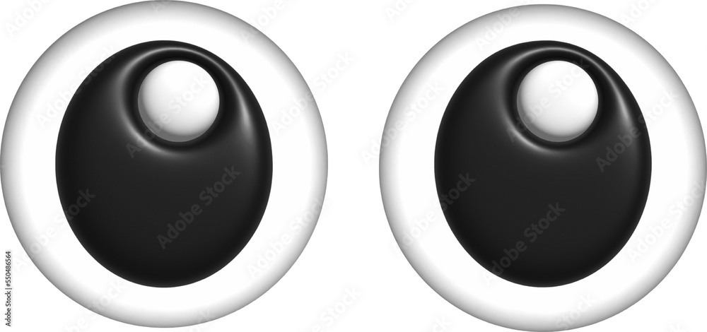 cartoon eyes Stock Illustration | Adobe Stock