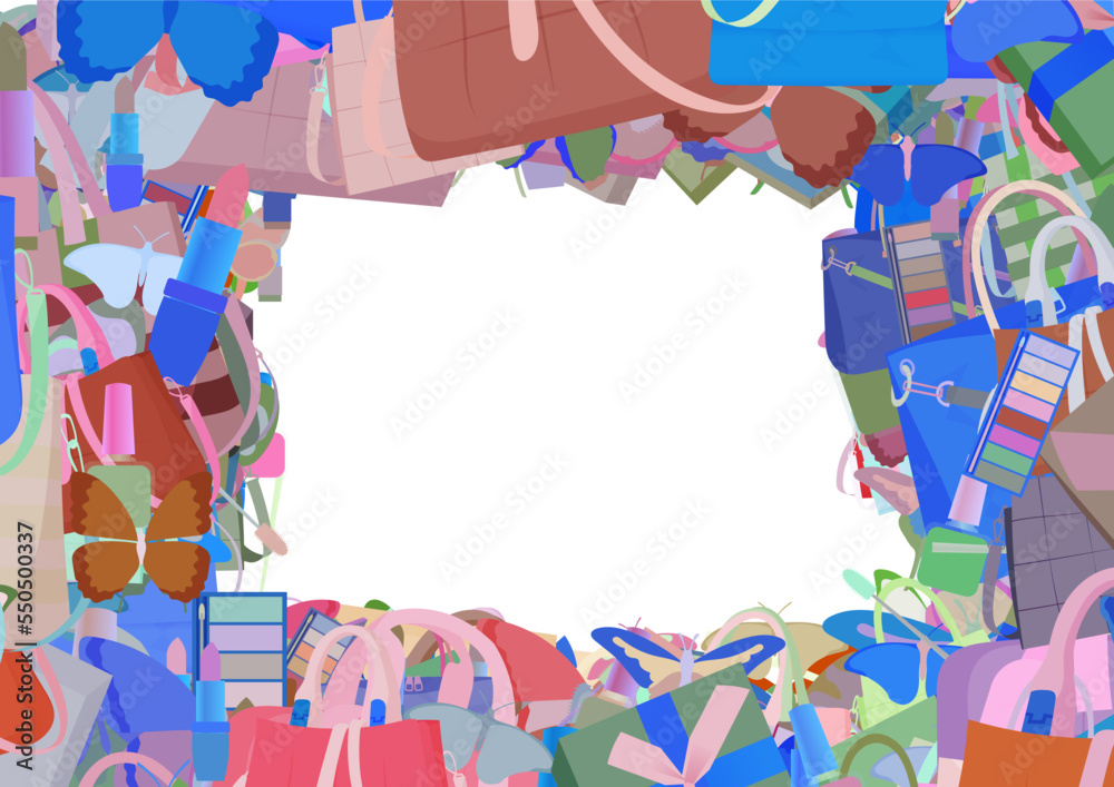 Background pattern abstract design texture. Border frame, transparent ...