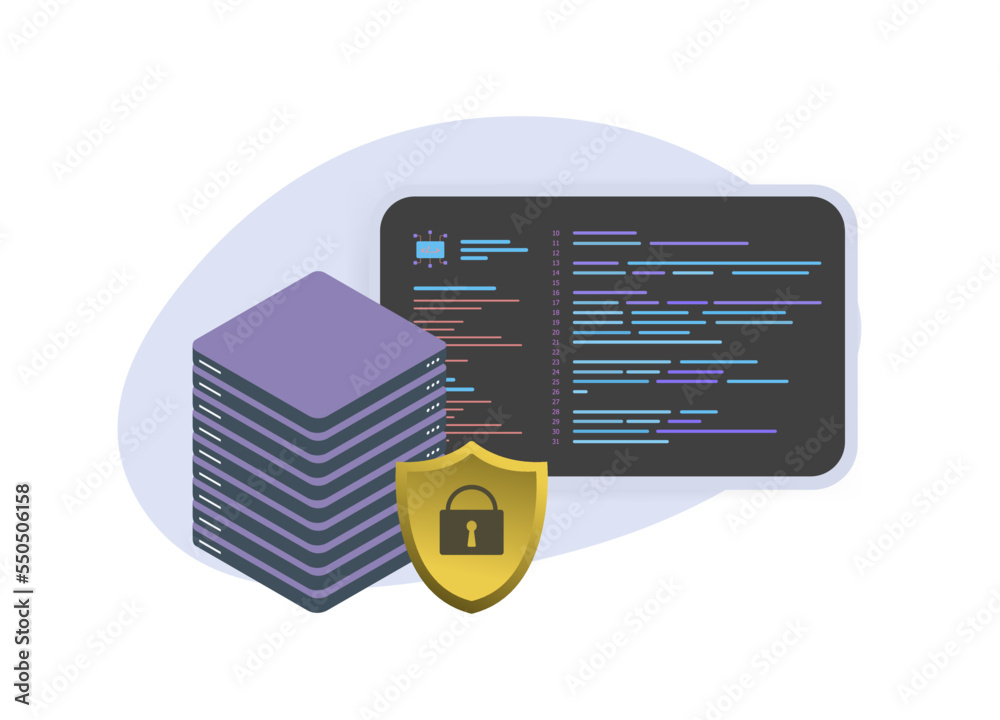 Data Center Security With Protecting Data Servers From Unauthorized Access Cybersecurity