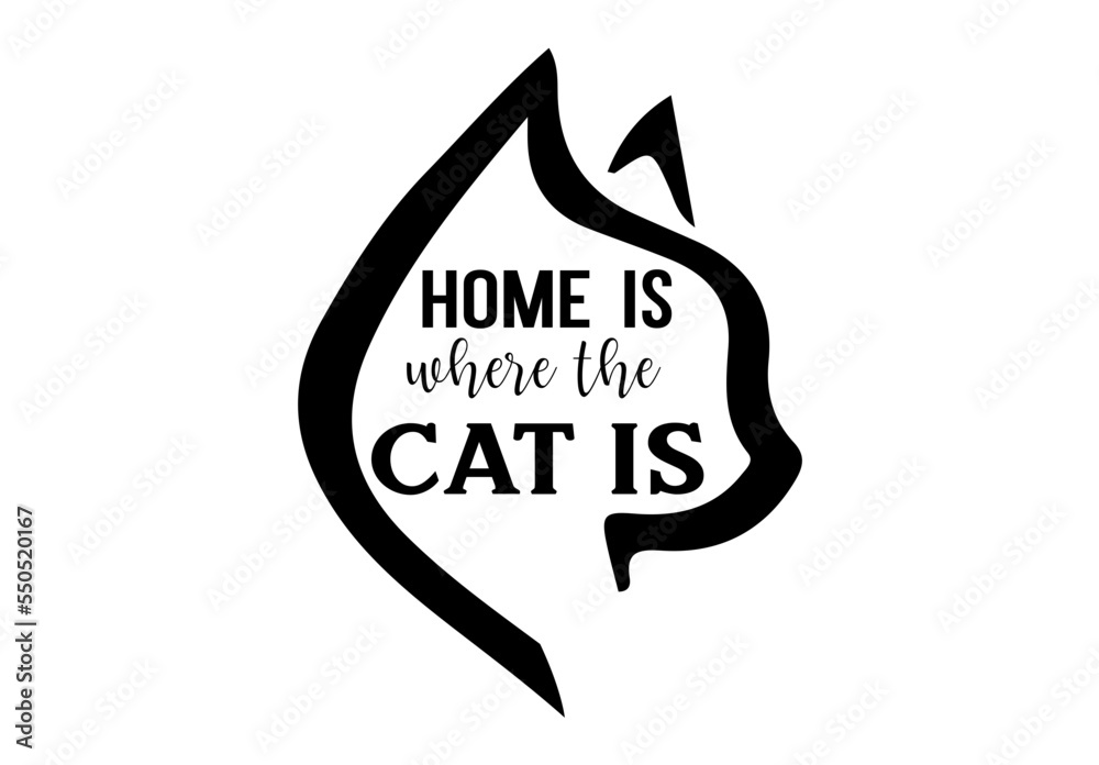 Vetor de Funny Cat SVG Bundle, Cat SVG, Kitten SVG, Cat lady SVG, crazy ...