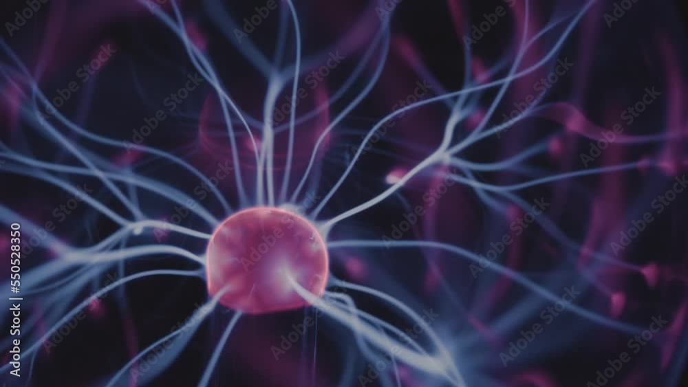 Plasma ball electric discharge in nitrogen helium gas mixture inside ...